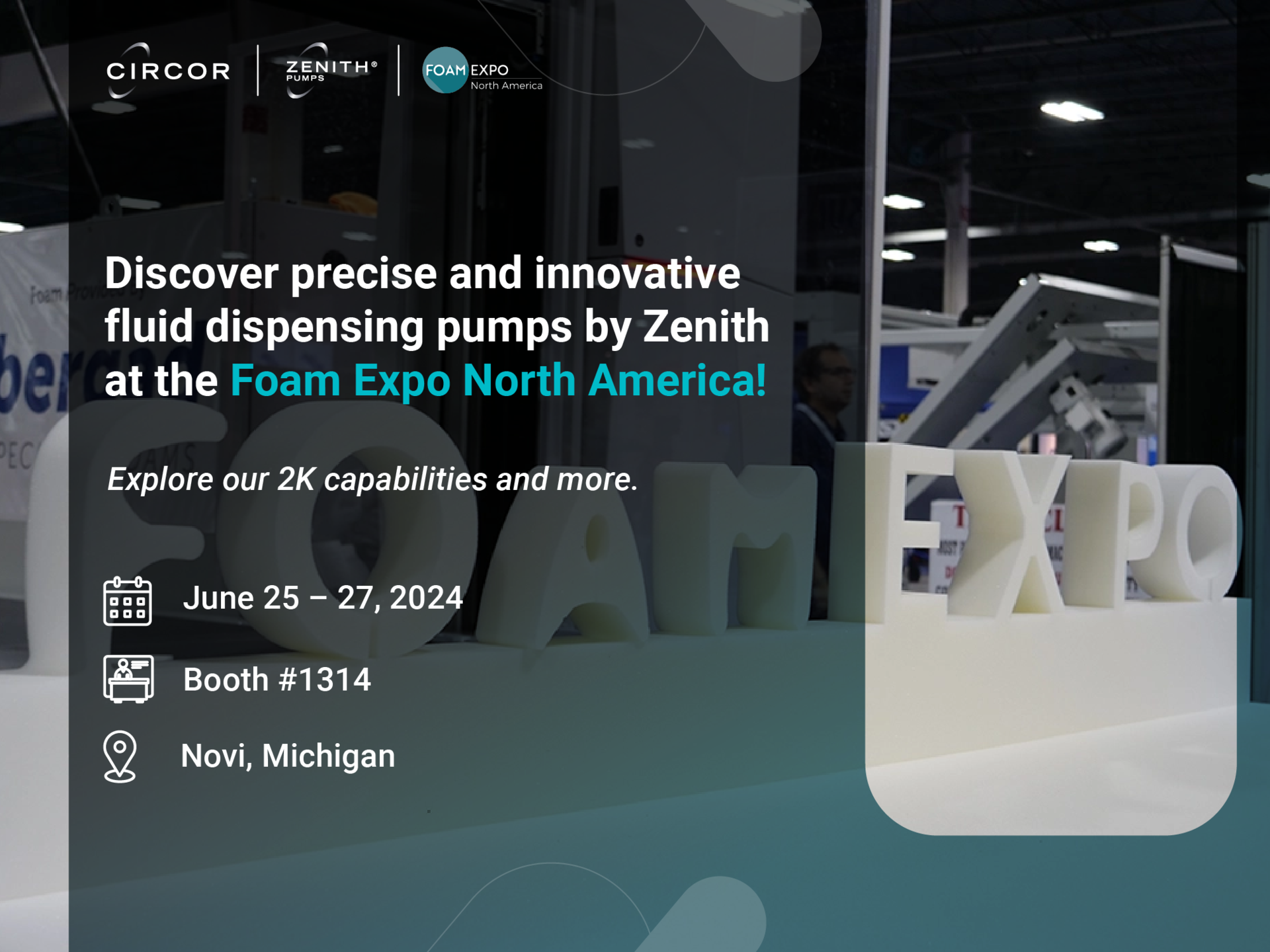 CIRCOR Showcases Zenith Pumps for Precise and Innovative Fluid Dispensing at Foam Expo North ...