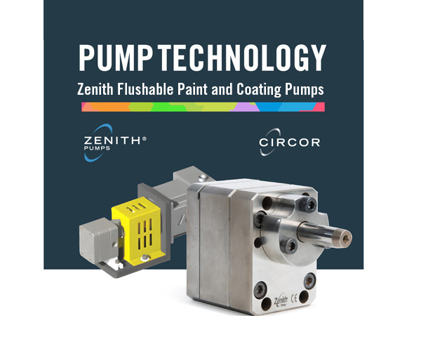 Zenith Flushable Paint and Coating Pumps for Smooth Pulseless Flow for Spraying Applications ...